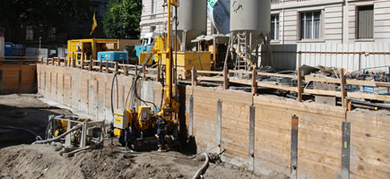 100 colonnes de jet grouting au cœur de Lyon - CONSTRUCTIONBTP